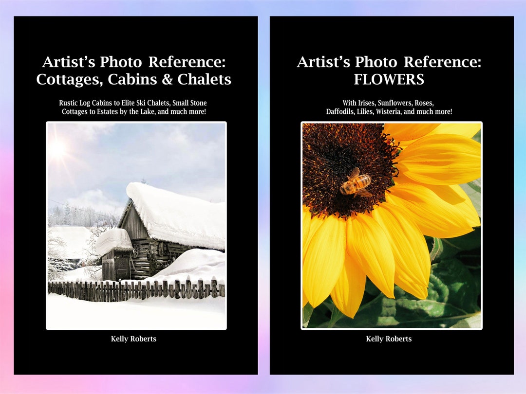 Artist's Photo Reference Books, Choose From Ten Titles, Paint and Draw ...