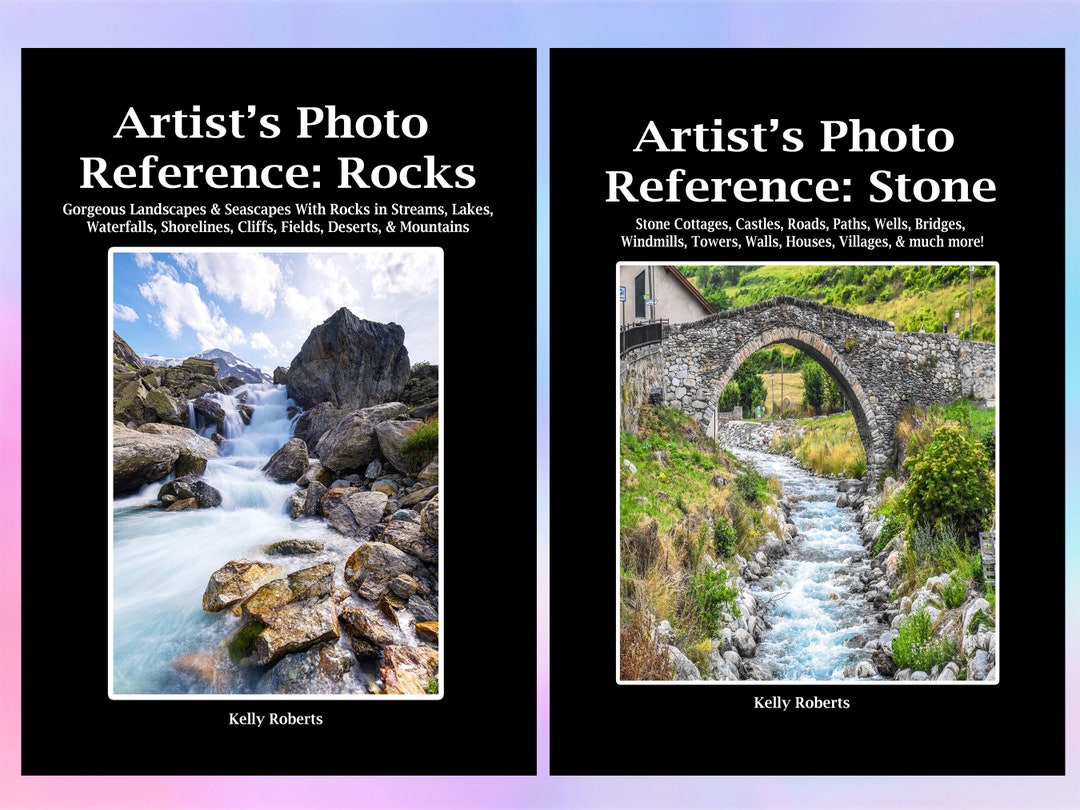 Artist's Photo Reference Books, Choose Two From Set of Nineteen, Paint ...