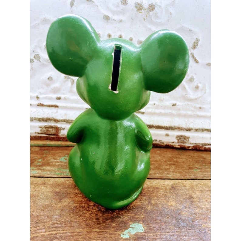 Vintage Ceramaster Mouse Bank Hippy Flower Power - Etsy