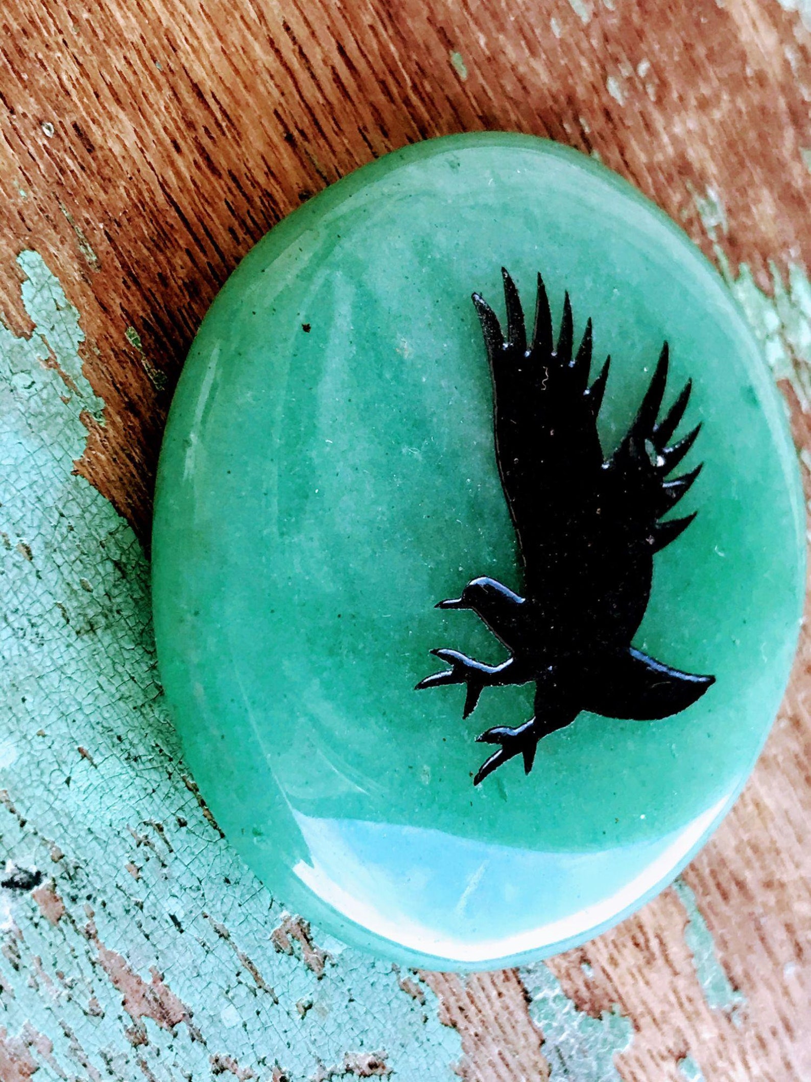 Vintage Jadite Jade Small Stone Paper Weight Hand Caved - Etsy