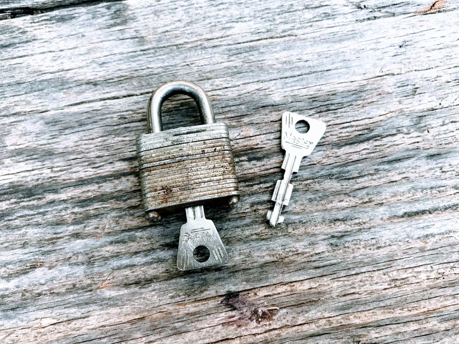 Vintage Master Lock Pad Lock 2 Keys - Etsy