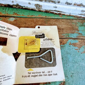 Vintage Snag Proof Zipper Repair Kit NOS - Etsy
