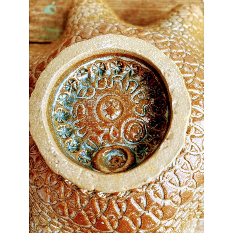 Susan M. Sutherland Barnes Lace Pottery Bowl - Etsy