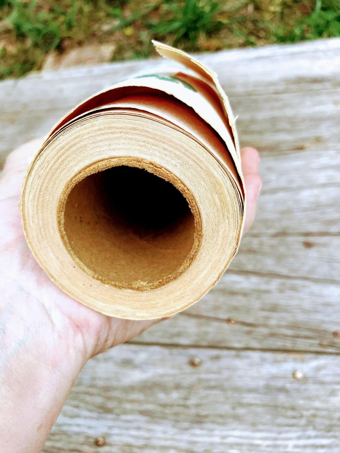 Antique Art Deco 1930s Partial Wallpaper Roll Sunset Palm - Etsy