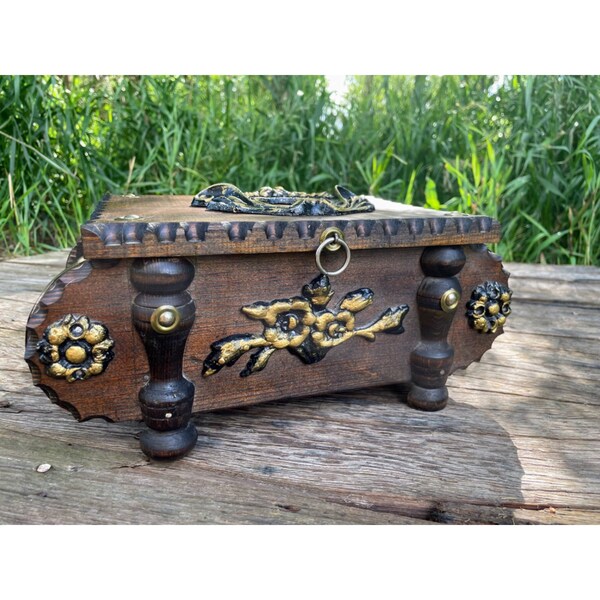 Gothic Jewelry Box - Etsy