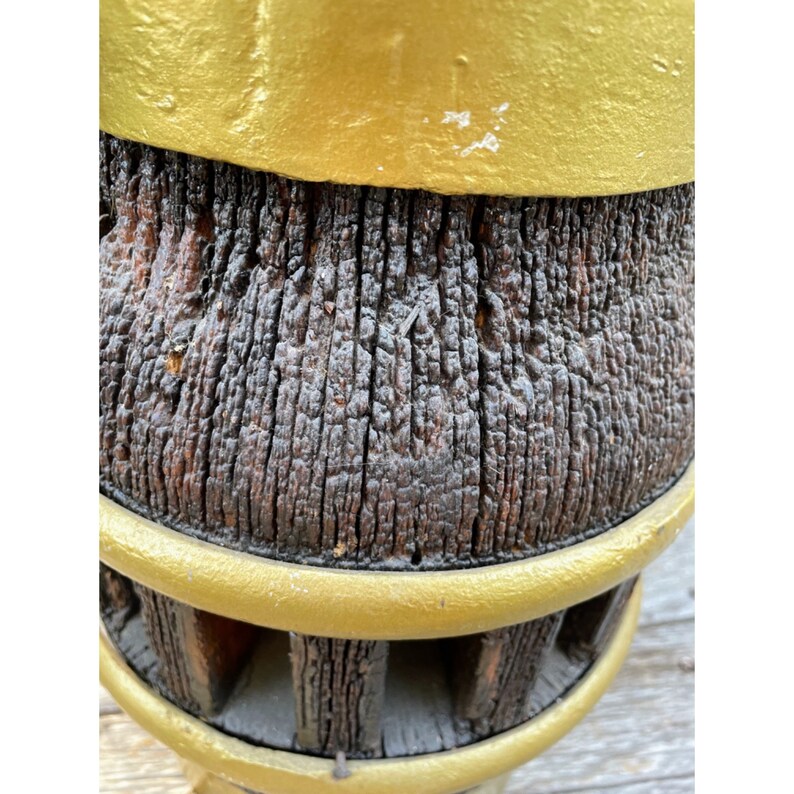 Antique Wagon Wheel Hub Wooden Lamp Rustic Primitive - Etsy