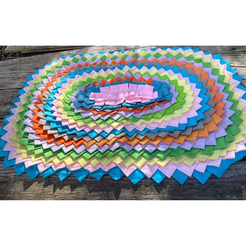 Oval Rag Rug - Etsy