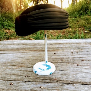 Antique Wood Hat Stand Shabby Chippy White Primitive - Etsy