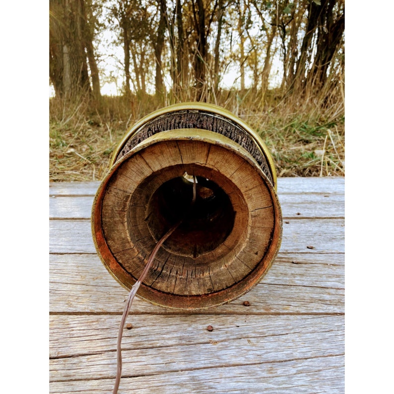 Antique Wagon Wheel Hub Wooden Lamp Rustic Primitive - Etsy