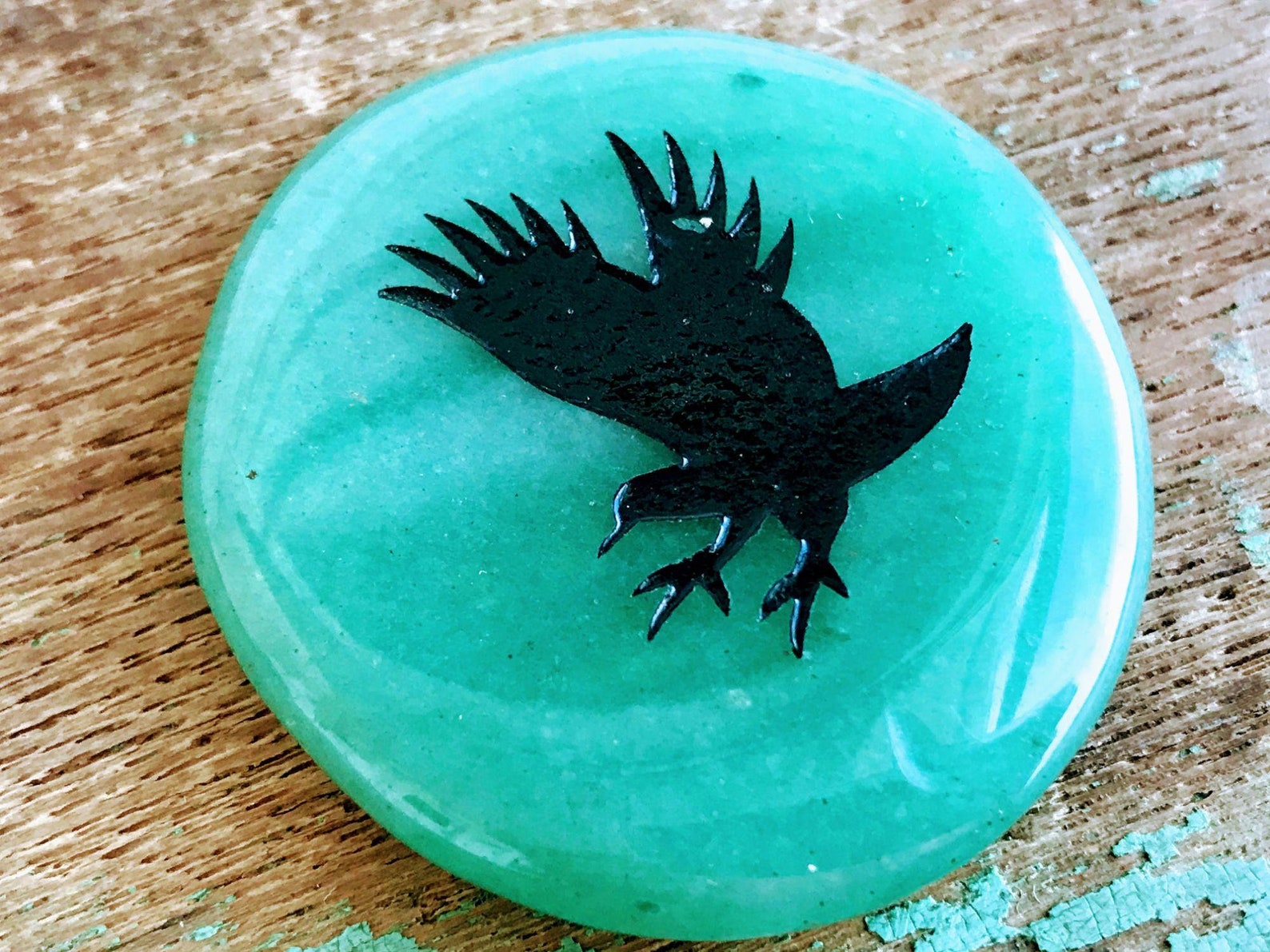 Vintage Jadite Jade Small Stone Paper Weight Hand Caved - Etsy