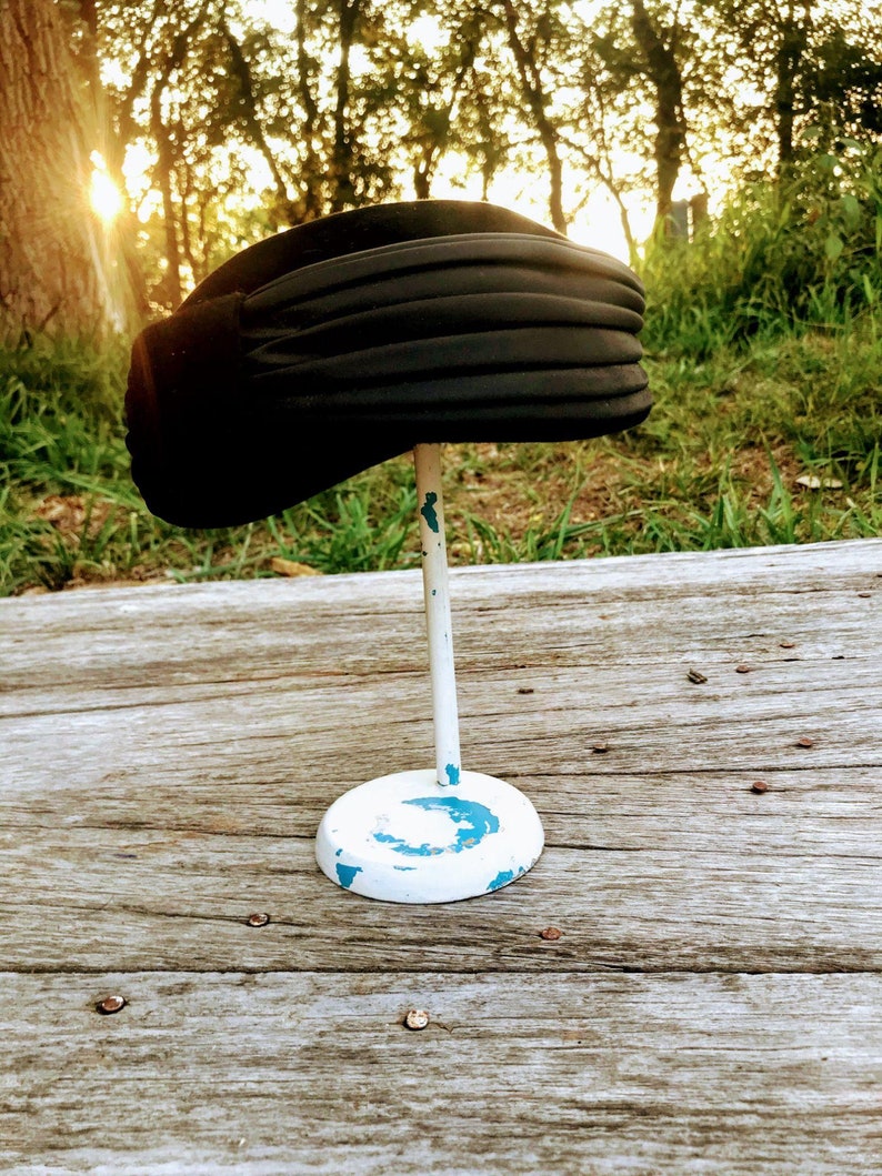 Antique Wood Hat Stand Shabby Chippy White Primitive | Etsy