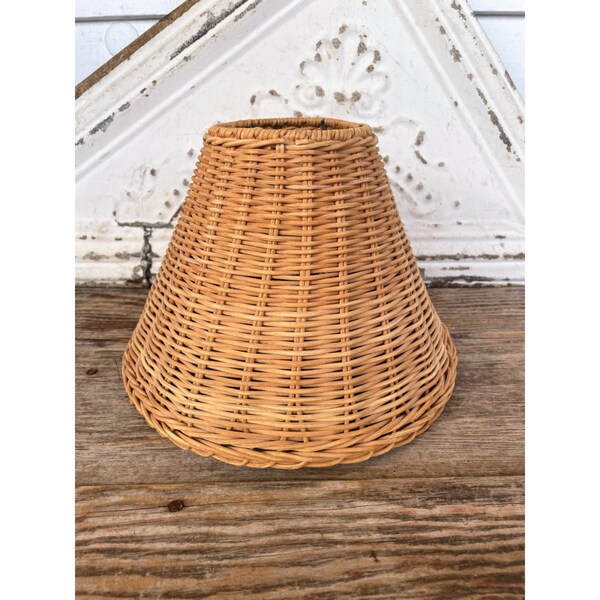 Rattan Lamp Shade - Etsy
