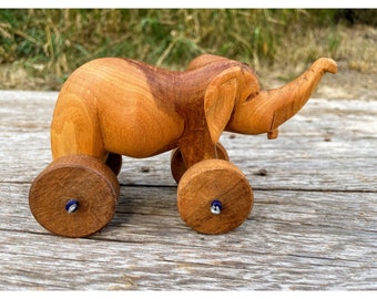 Elephant on Wheels - Etsy
