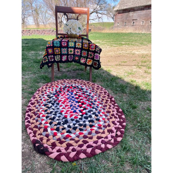 Wool Braided Rug - Etsy