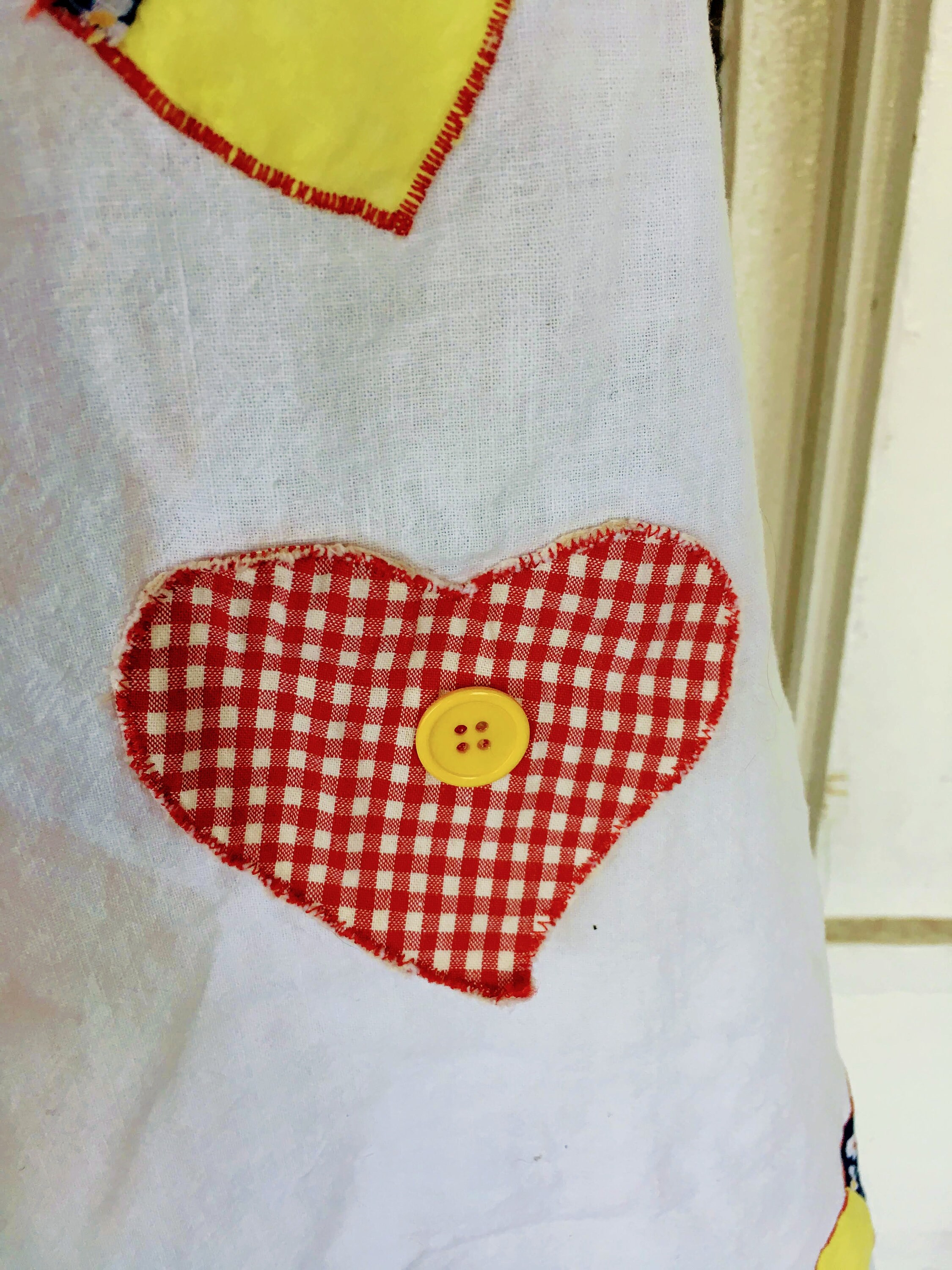 Vintage Full Smock Patchwork Quilt Apron Farm House Style - Etsy