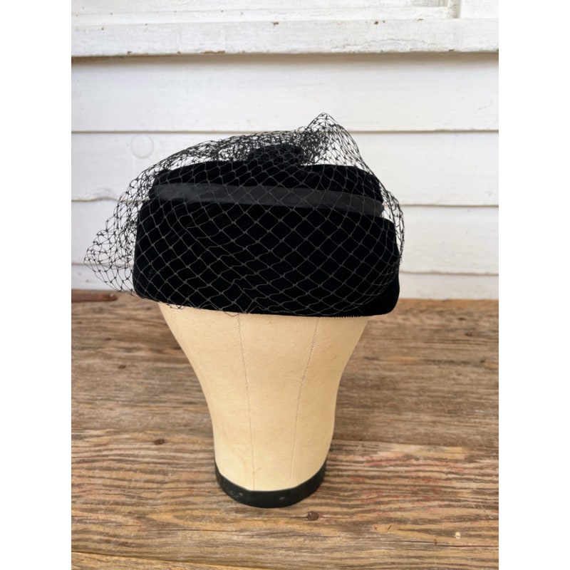 Vintage Pill Box Hat - Etsy