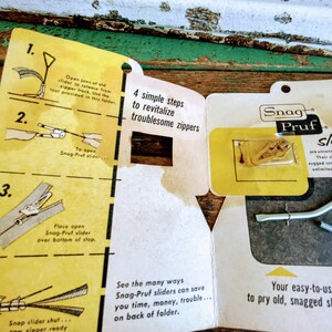 Vintage Snag Proof Zipper Repair Kit NOS - Etsy