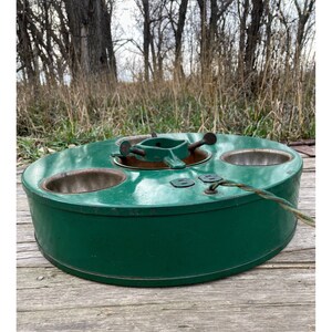 Antique Lighted Christmas Tree Stand - Etsy