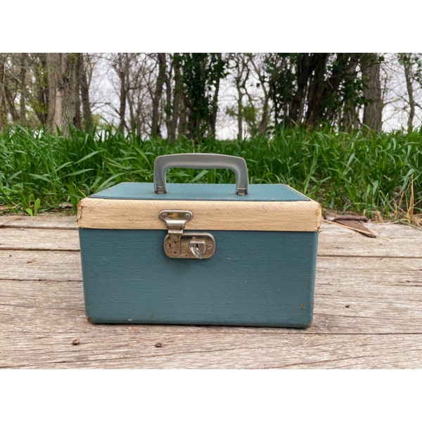 Train Case With Key - Etsy