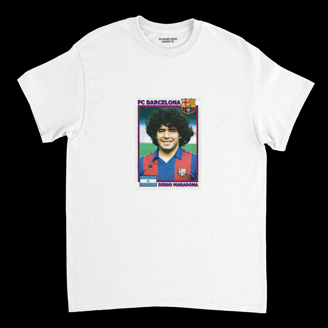 Sticker Collection maradona Barcelona - Etsy