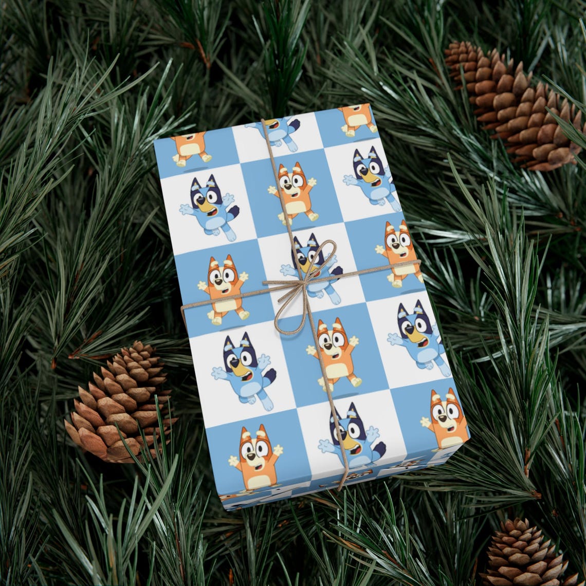 Bluey Wrapping Paper, Bingo Wrapping Paper, Celebration Wrapping Paper ...