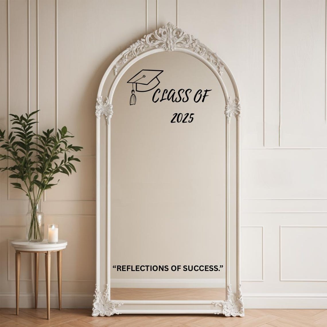 Graduation Sign Decals, Graduation Decor, Custom Text Decal for ...