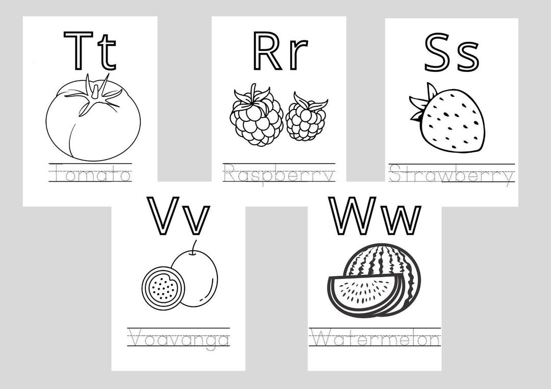 26 Pages, Alphabet Coloring, Preschool Coloring Pages, Preschool ...