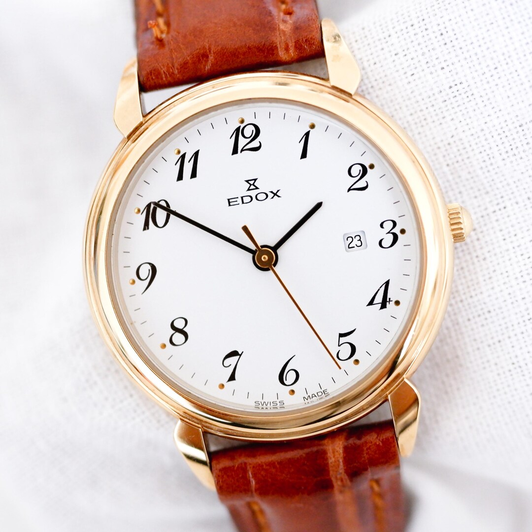 Edox Vintage Watch Women, Vintage Ladies Watch, Small Women Watch, 90s ...