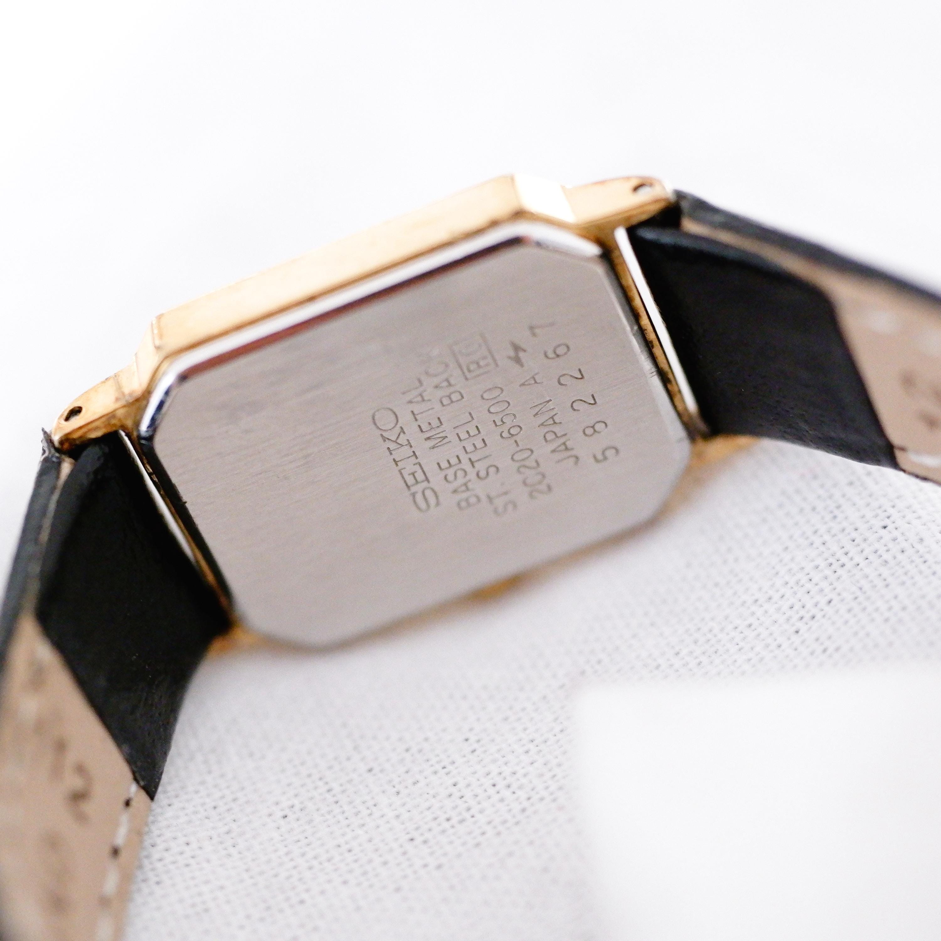 Seiko Tank Style Vintage Watch Women, Vintage Ladies Watch, Small Women ...