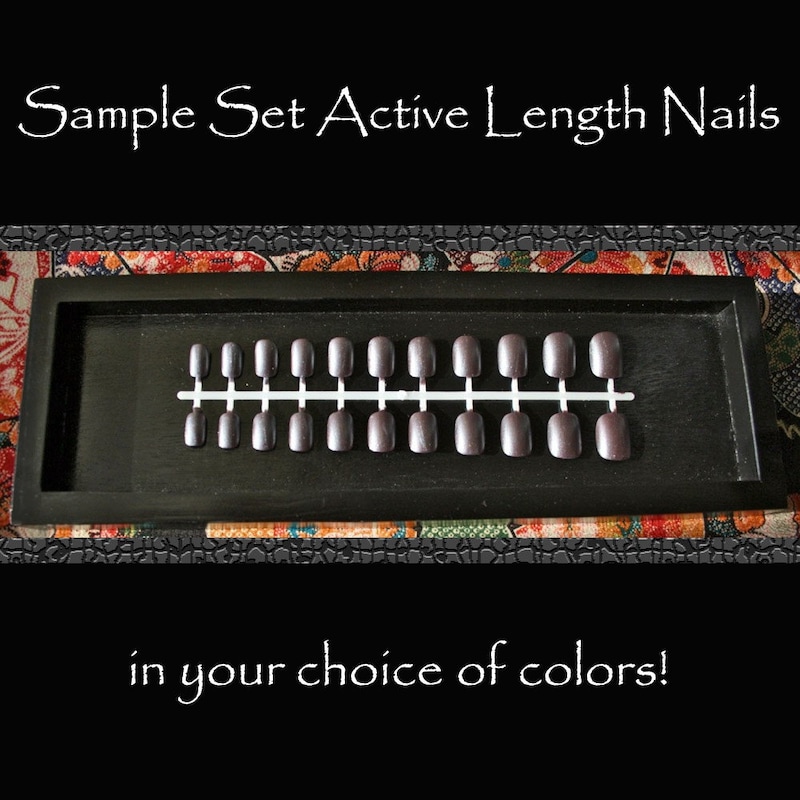 Petite Fake Nails - Etsy