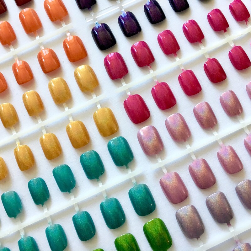 Fake Nails Short - Etsy