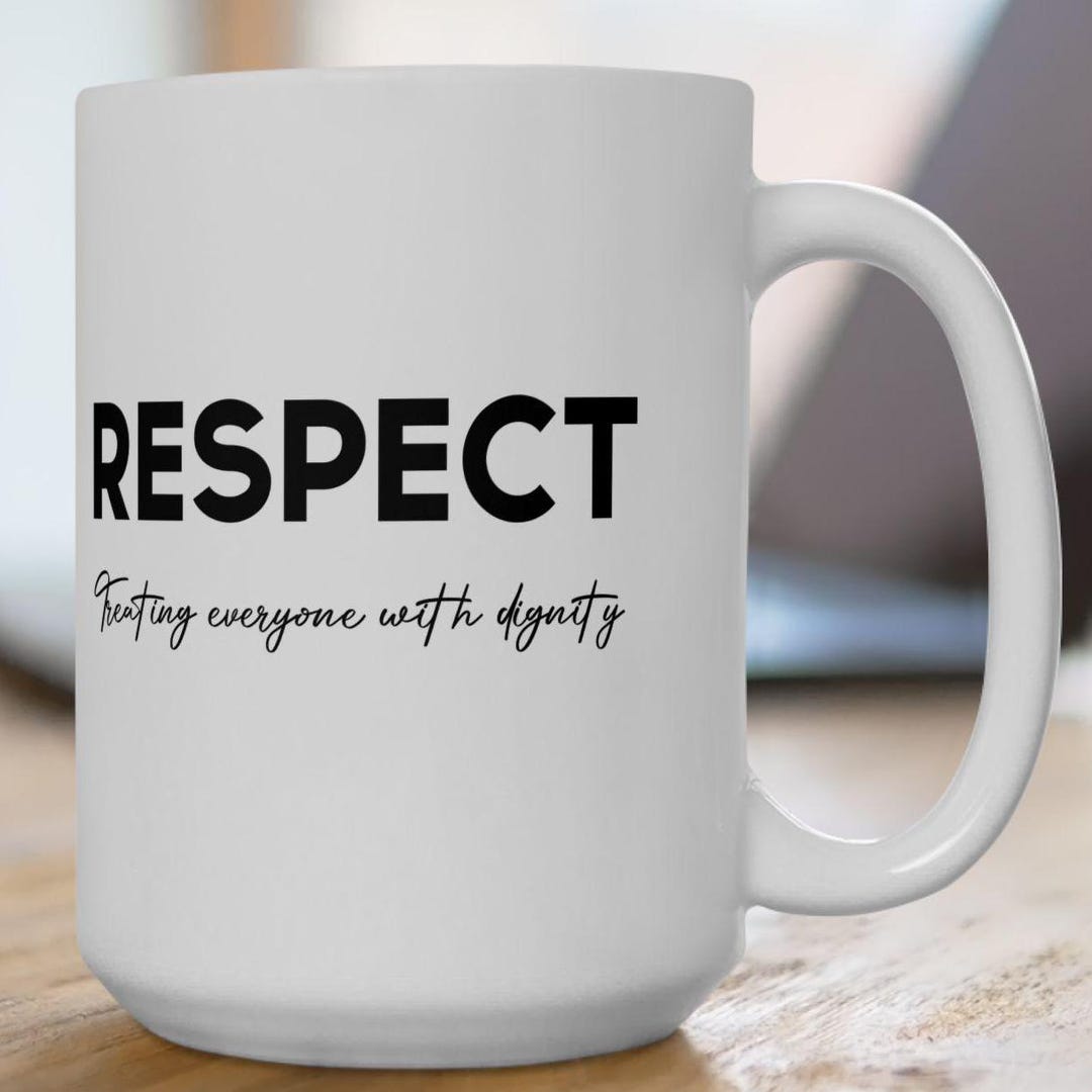Respect Mug, Islamic Gift, Dignity Mug, Muslim Mug, Ramadan, Eid ...
