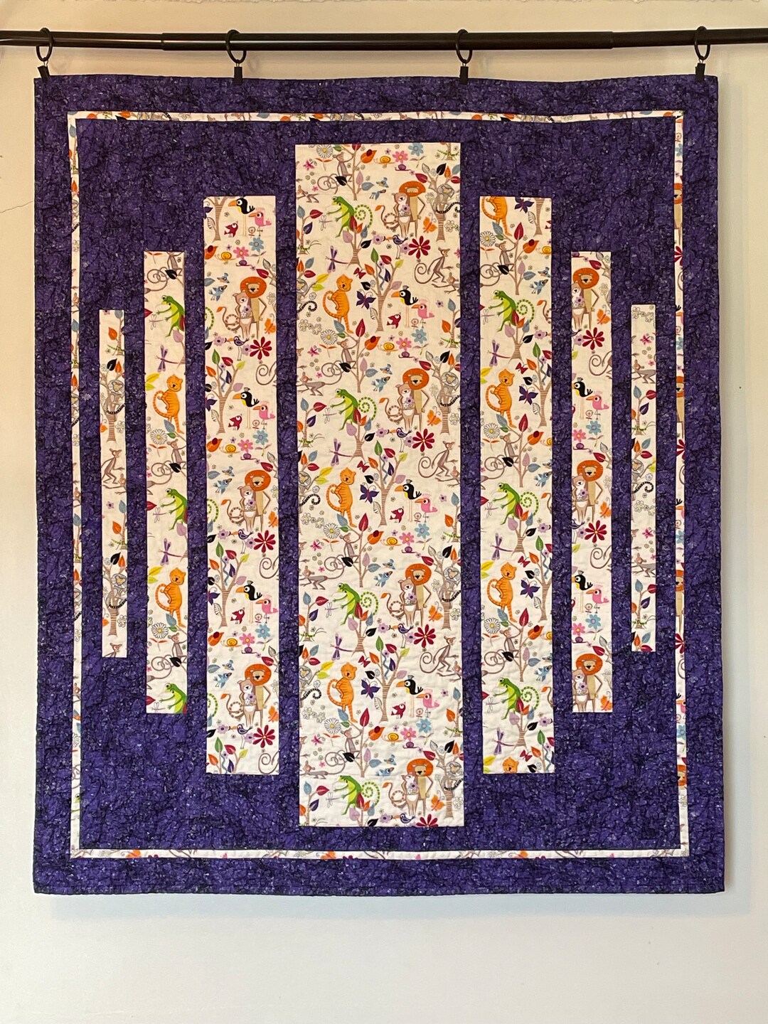 Whimsical I Spy Window Quilt - Etsy