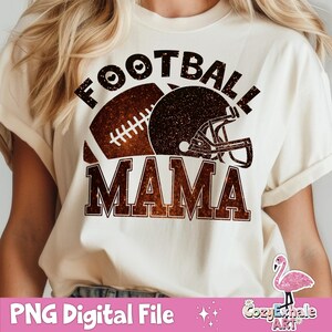 Football Mom PNG Design | Girly Football Mama Shirt and Senior Sports ...
