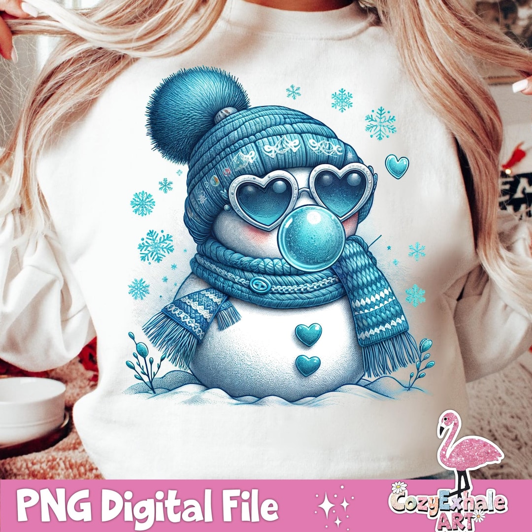 Retro Snowman Png, Sublimation Design, Merry Christmas Png, Funny Png ...