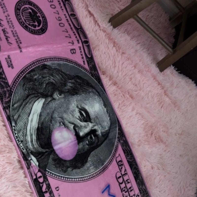 Money Money Rug - Etsy