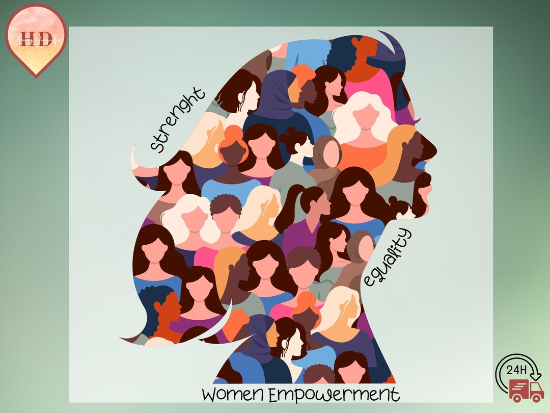 Women Empowerment DTF Transfer Sheet: International Women's Day Heat ...