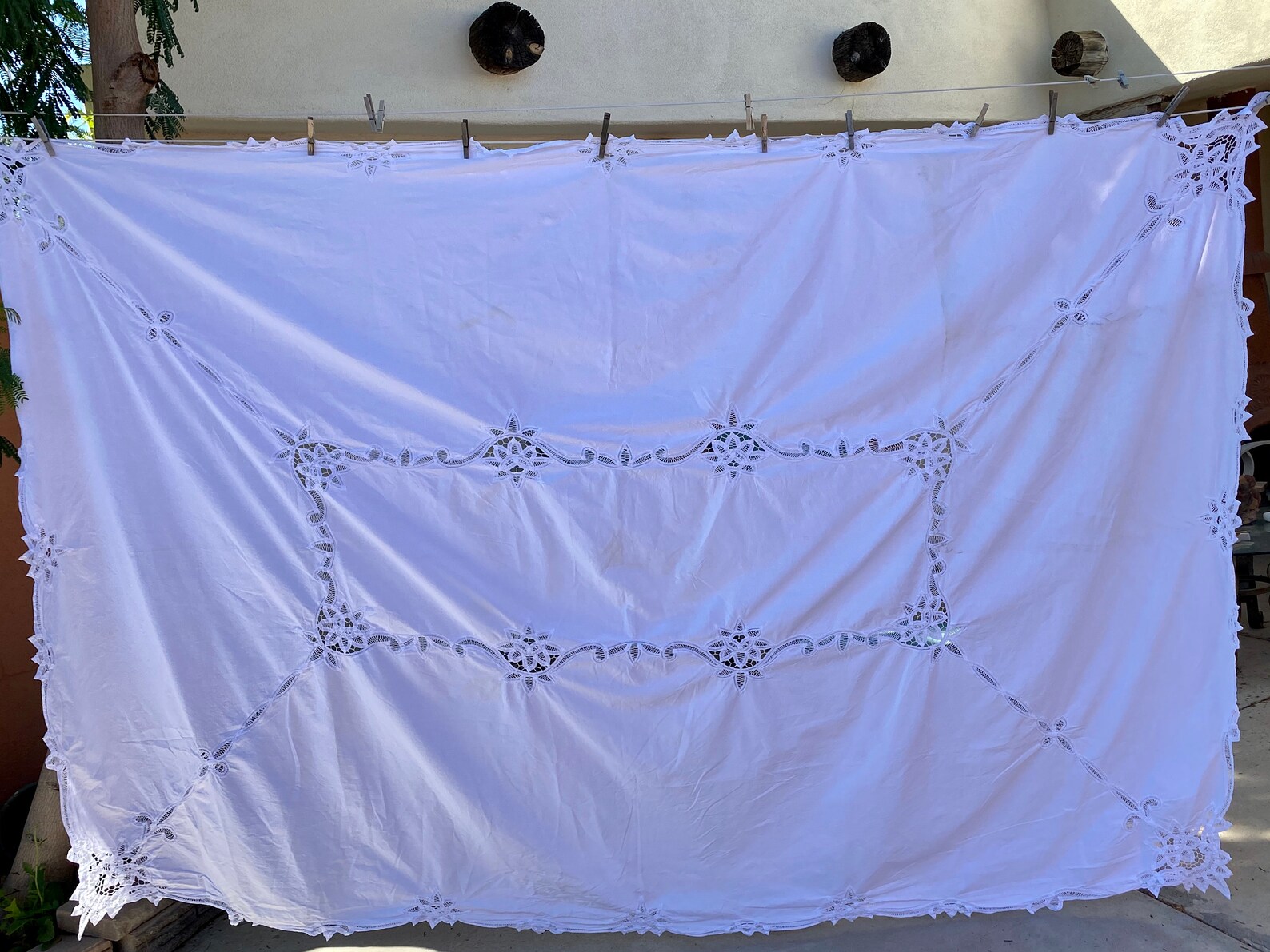 Vintage White Cotton Battenburg Lace Trim 100 X 65 - Etsy
