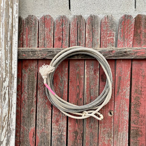 Real Used Cowboy Lariat-lasso Rope-western Decor-farmhouse - Etsy