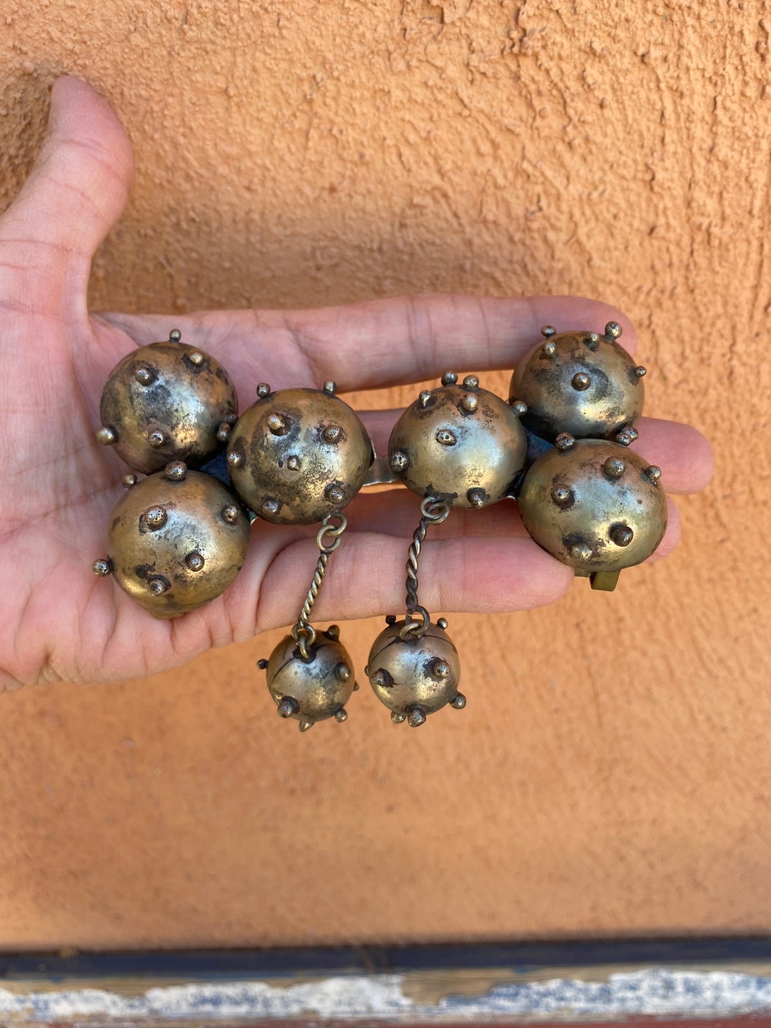 1940s Signed Betancourt After Hubert Harmon 2 Piece Bomb Motif Nickel ...