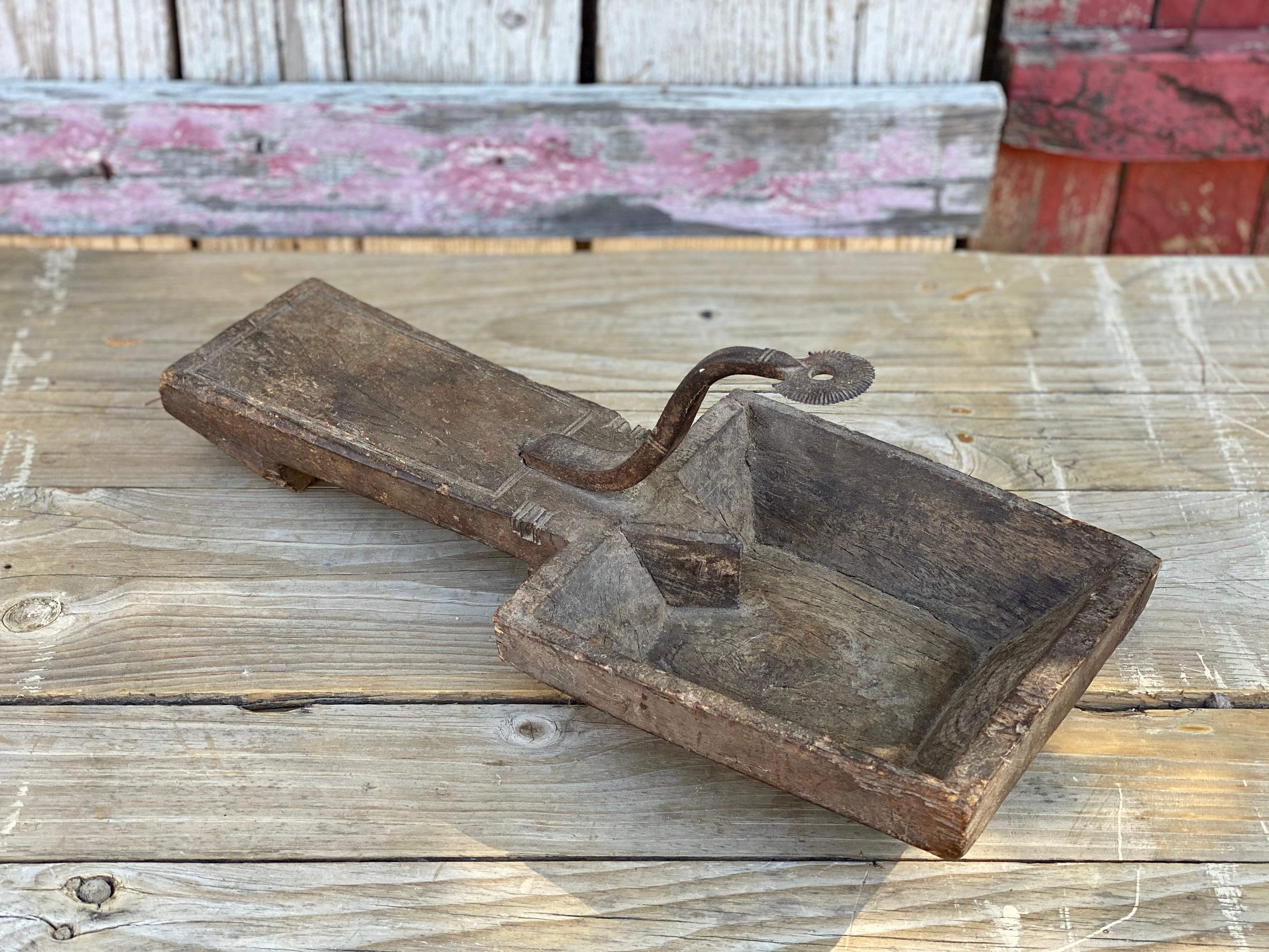 Sale Rare Antique 1800s Primitive Wood Coconut Scraper Husker - Etsy UK
