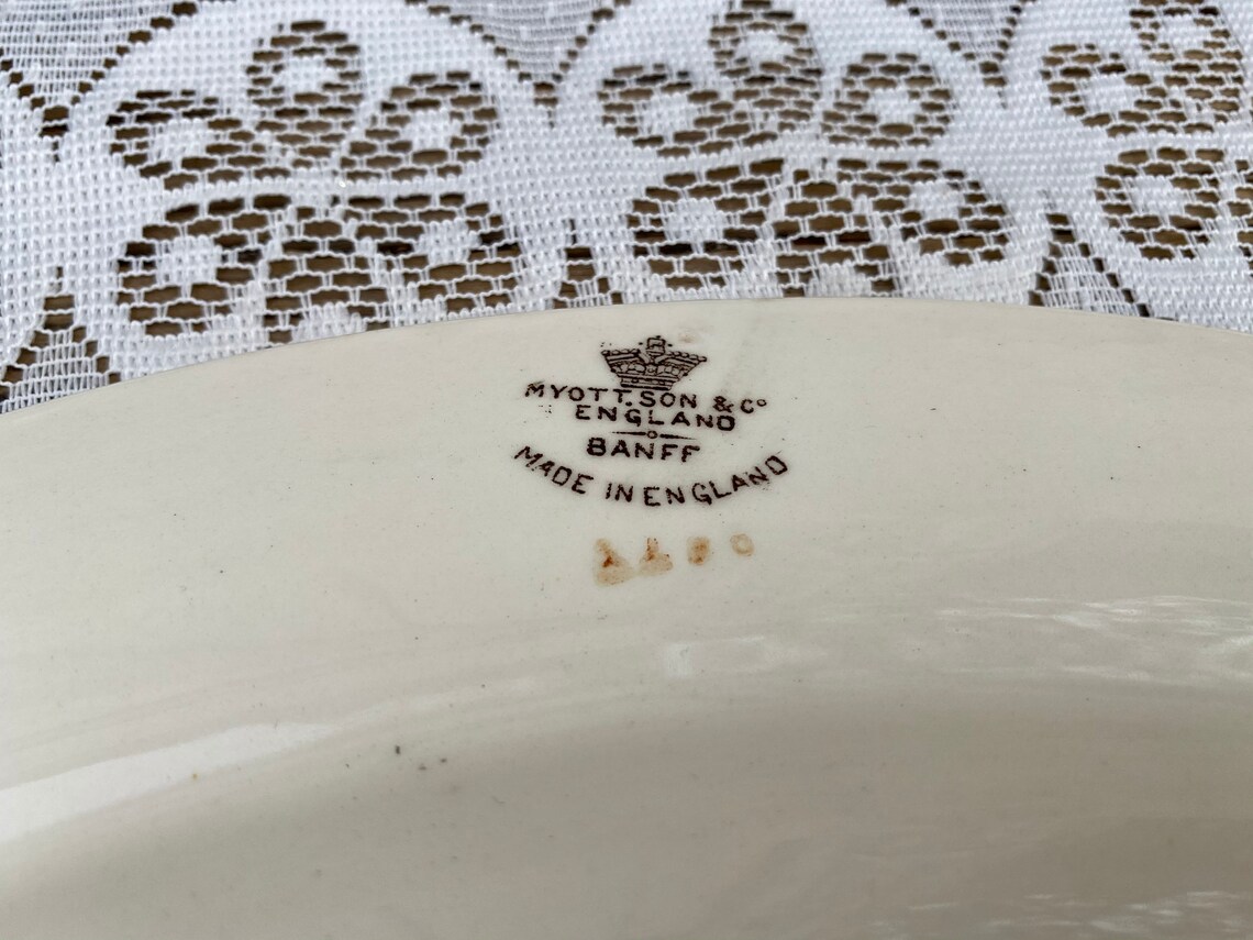 Art Deco Period Myott Son & Co England 14.75 Platter | Etsy