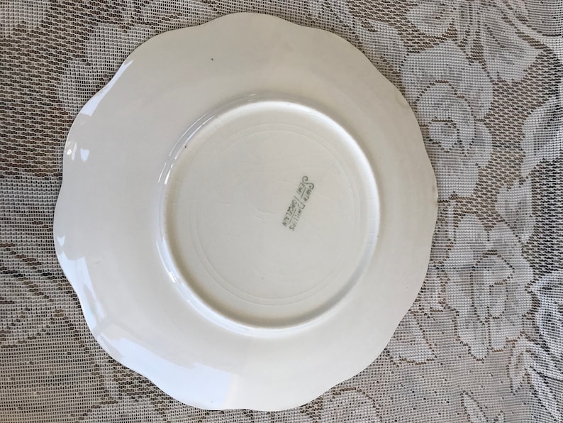 1920s Smith Phillips Floral Red Pink Yellow Old Fashioned - Etsy