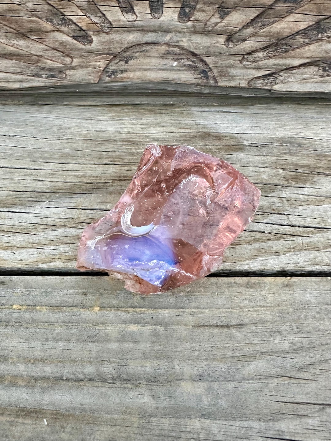 Pink Slag Glass Antique Specimen Relic 5" - Etsy