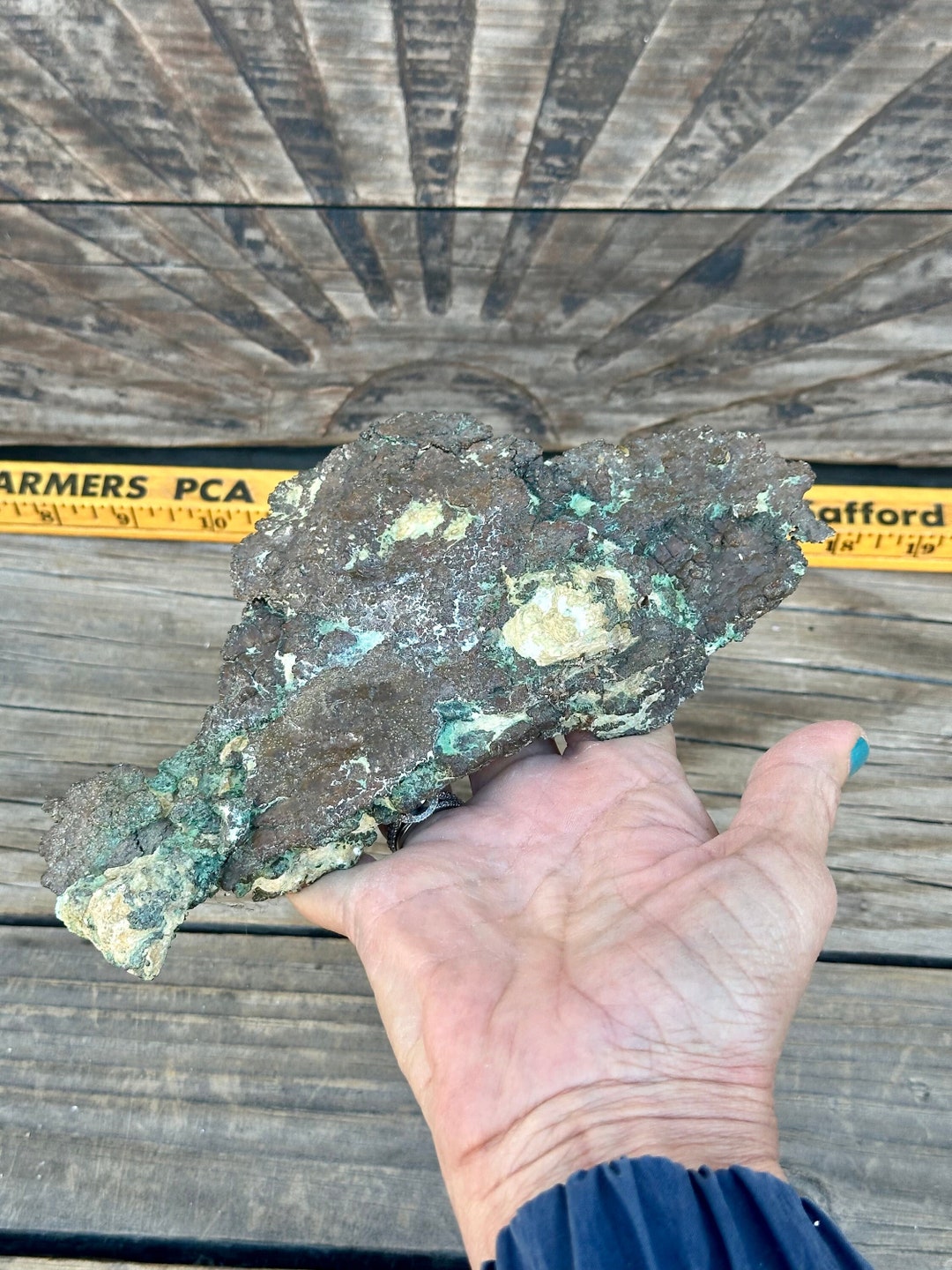 LARGE Raw Native Bisbee Copper Specimen 8" - Etsy
