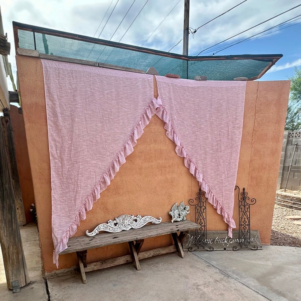 Long Swag Curtains - Etsy