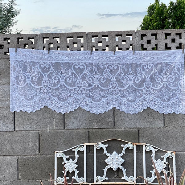 Valance Lace - Etsy