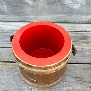 C1940s Primitive Wooden Farmhouse Firkin Jerywil Lined With Handle - Etsy