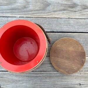 C1940s Primitive Wooden Farmhouse Firkin Jerywil Lined With Handle - Etsy