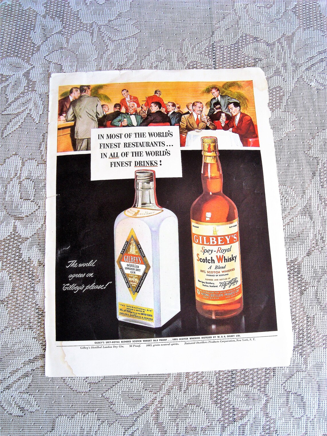 1950 Vintage Bill Stern Camel Cigarettes Magazine Tear Sheet Thicker ...